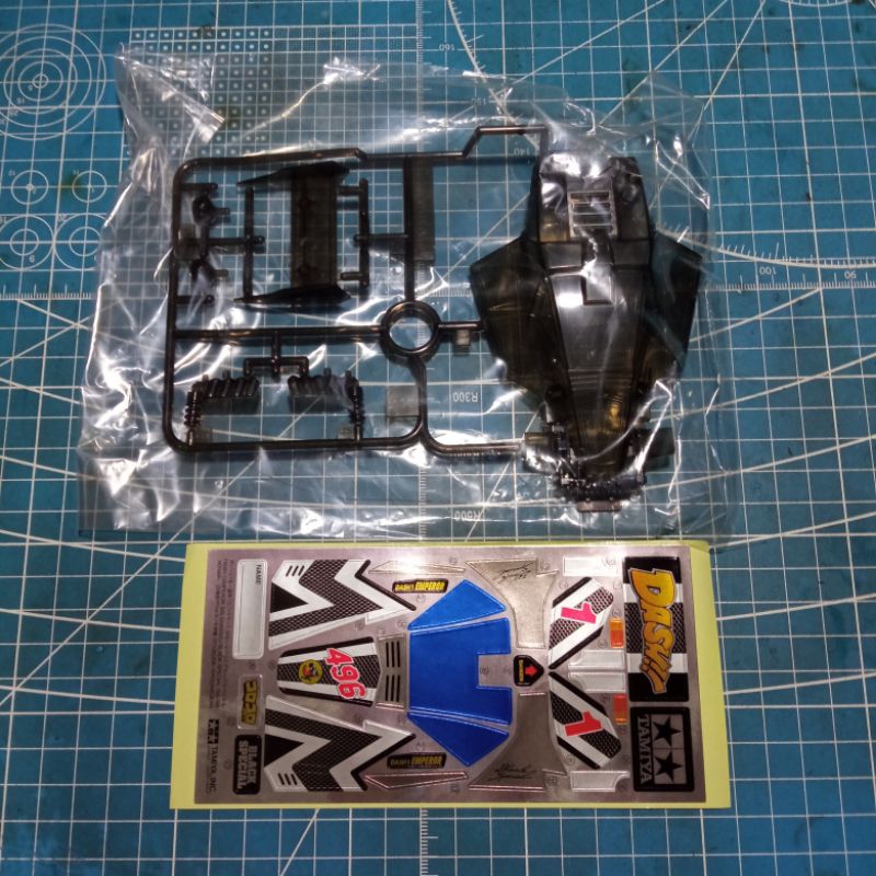 Jual Tamiya body dash 1 emperor black smoke / body tamiya dash 1 ...