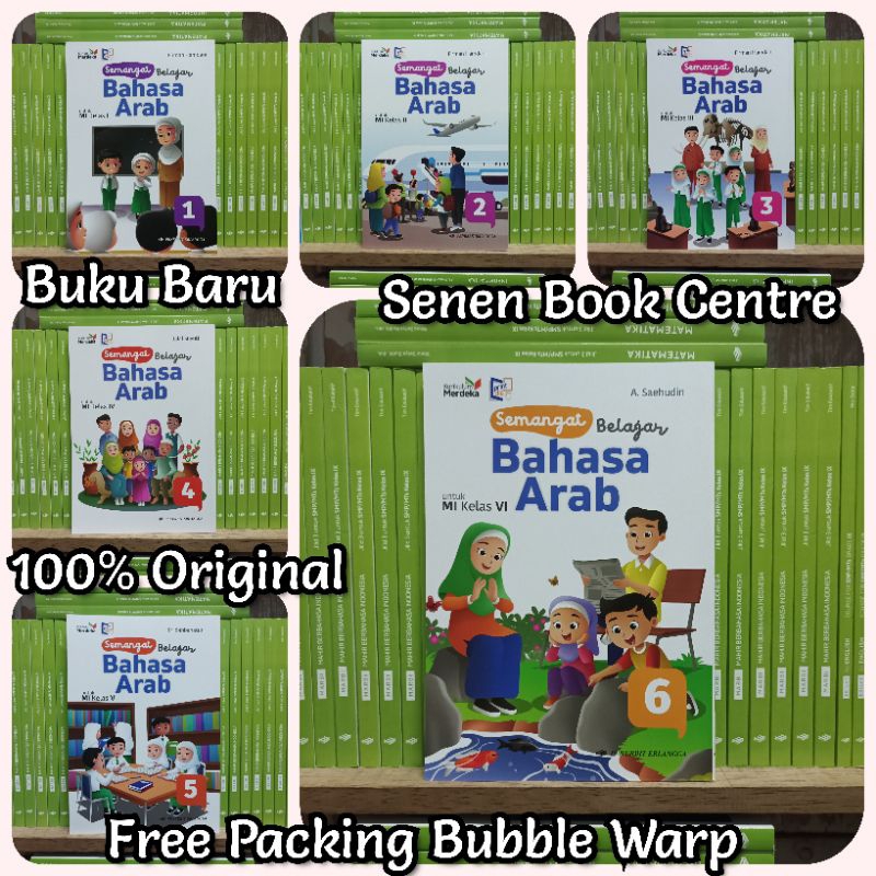 Jual Buku Semangat Belajar Bahasa Arab Erlangga Kelas 1 2 3 4 5 6 Mi Kurikulum Merdeka | Shopee ...