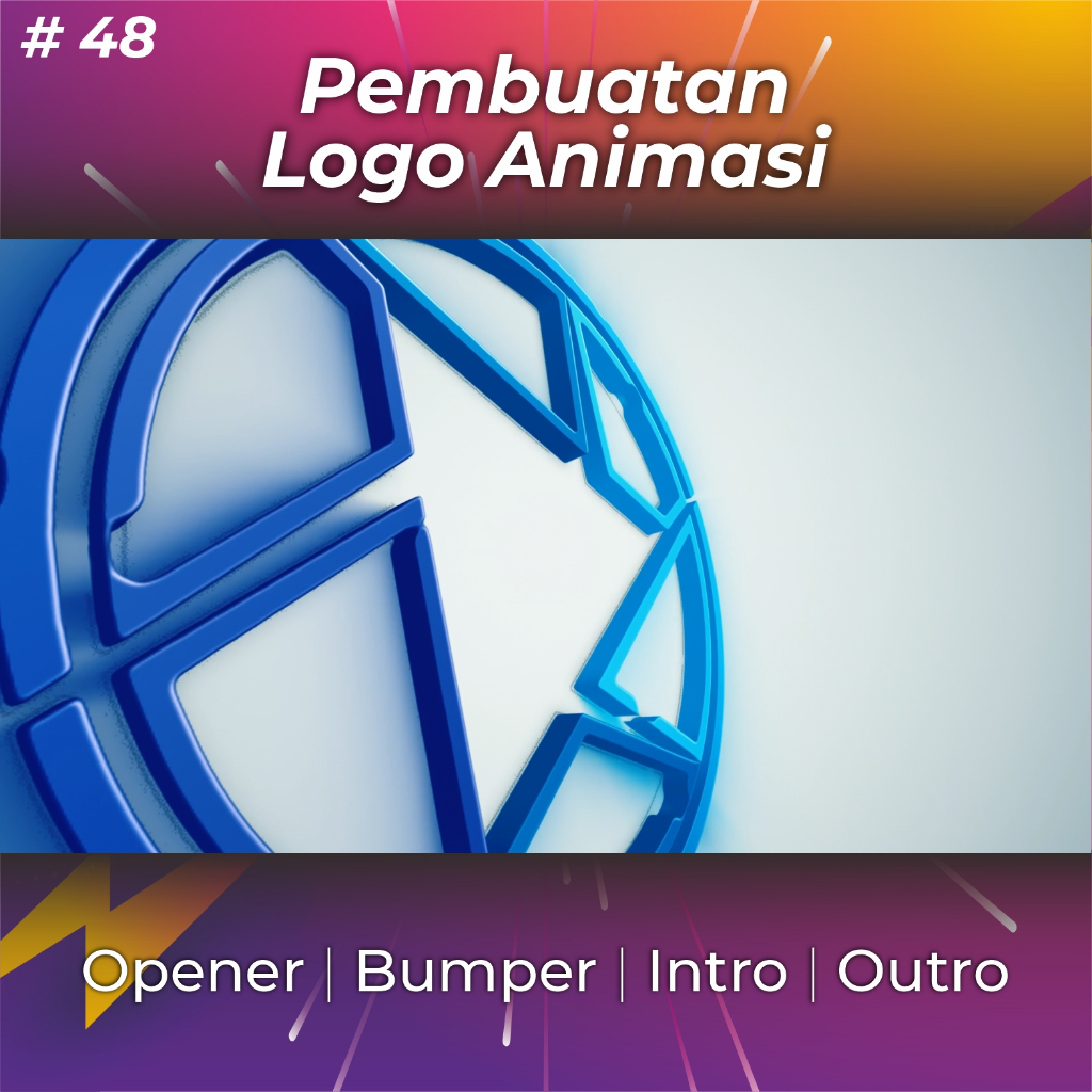 Jual Video Animasi Opening Intro Outro Logo untuk Youtube Instagram ...