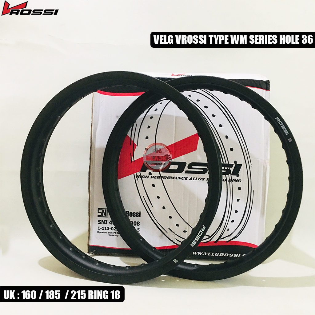 Jual Velg Rossi TYPE WM UK 160 / 185 / 215 - Ring 18 Hole Lubang 36 ...