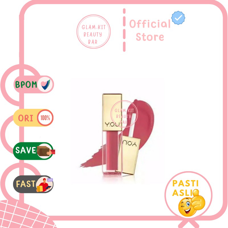 Jual You Rouge Velvet Lip Cream | Shopee Indonesia
