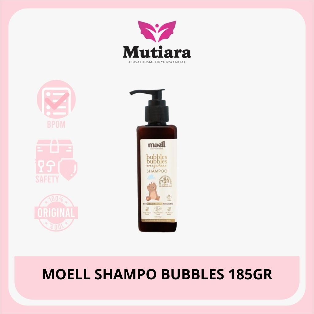 Jual MOELL SHAMPOO BUBBLES 185GR | Shopee Indonesia