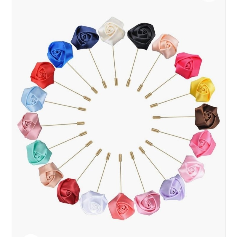 Jual Simpel Rosebud Bross jas pria boutonier groosman tanda panitia ...