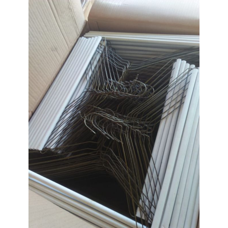 Jual HANGER BESI STAINLESS PALANG ISI 500 PCS | Shopee Indonesia
