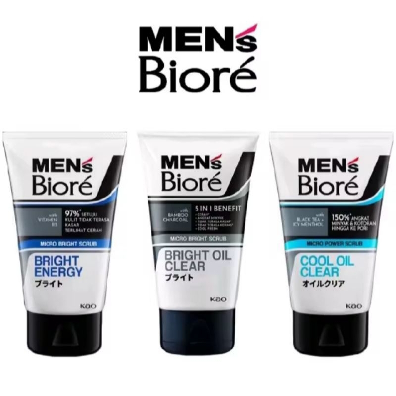 Jual BIORE Men's Facial Foam 100ml | Shopee Indonesia