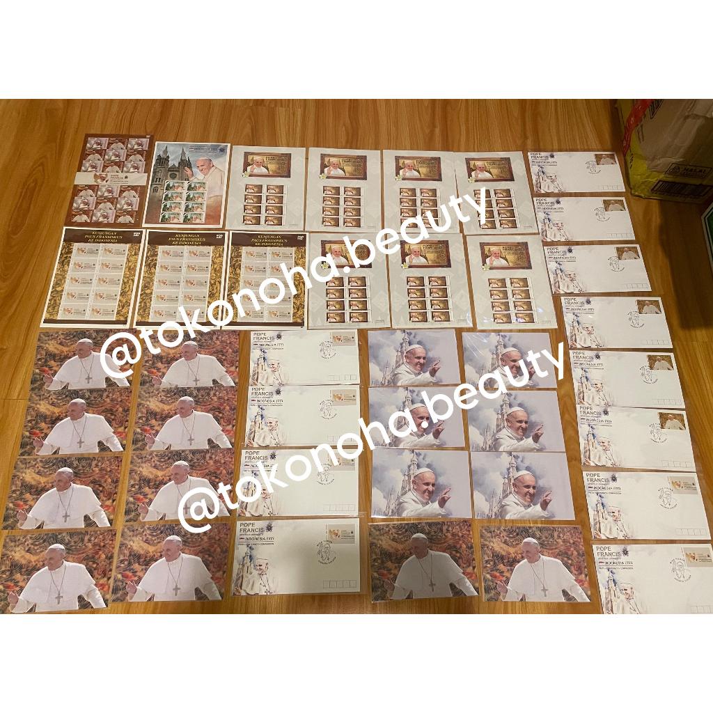 Jual READY STOCK Prangko Materai Paus Fransiskus Limited Edition ...