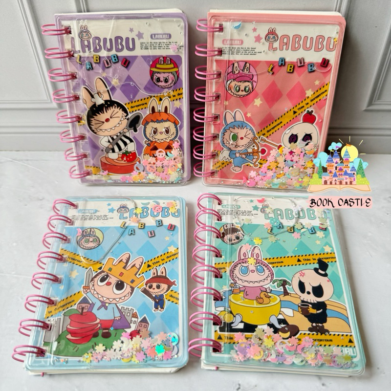 Jual Notebook diary Labubu isi air dan glitter | Shopee Indonesia