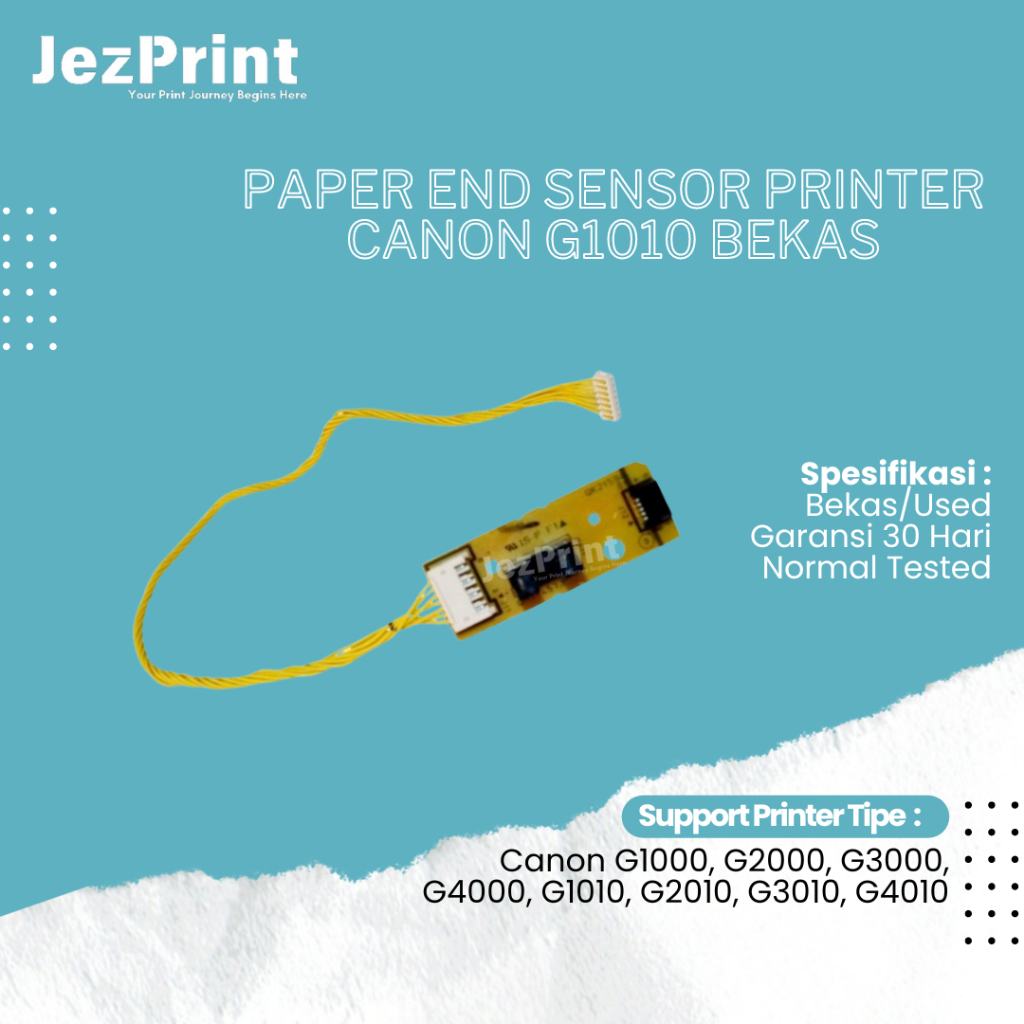 Jual Paper End Sensor Canon G4010 G3010 G2010 G1010 PE Sensor Kertas ...