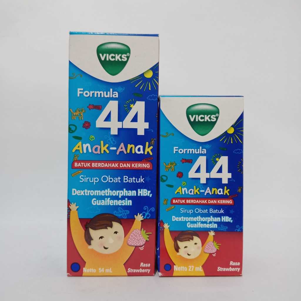 Jual Vicks Formula 44 Anak Sirup Isi 54 Ml- 27 ML | Shopee Indonesia