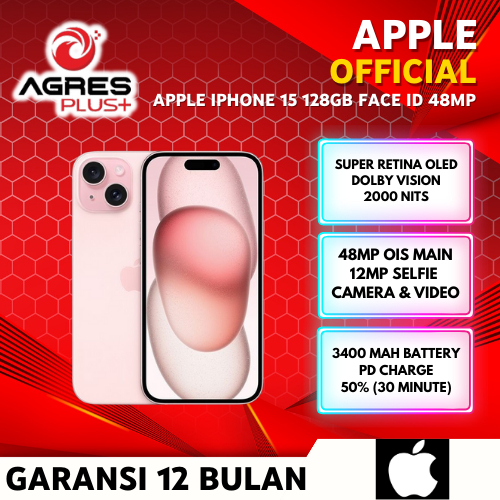 Jual IP15 128GB | 48MP Main Camera | Dynamic Island | Garansi Resmi ...
