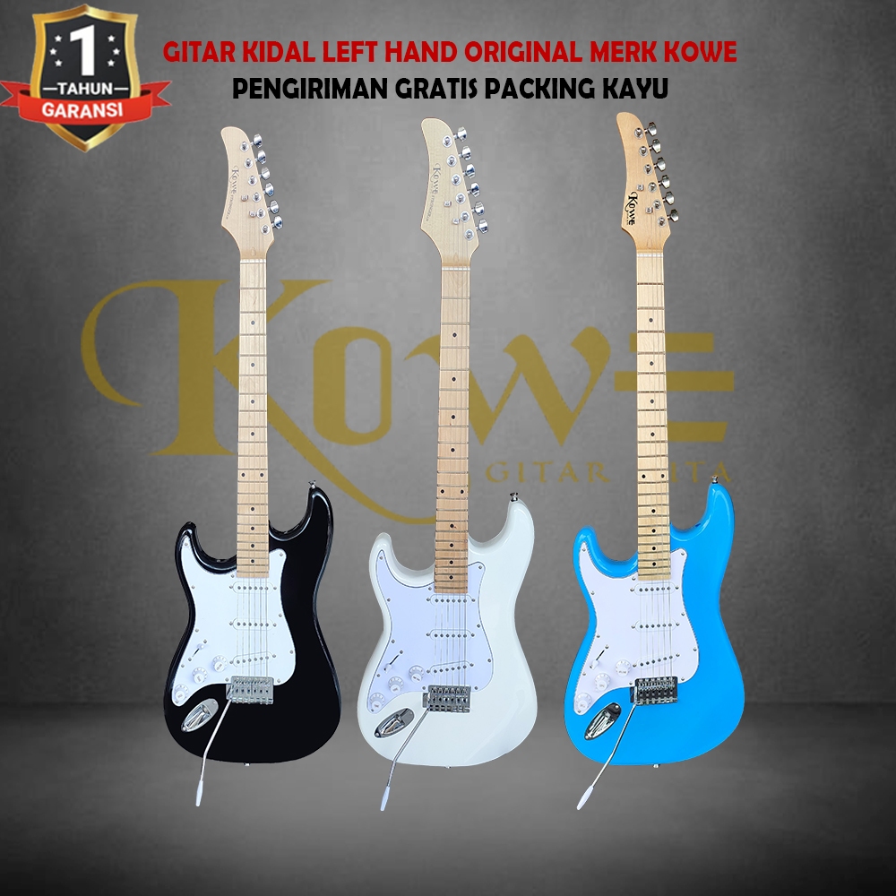 Jual Gitar Kidal Left Hand Original merk KOWE LIMITED STOCK | Shopee ...