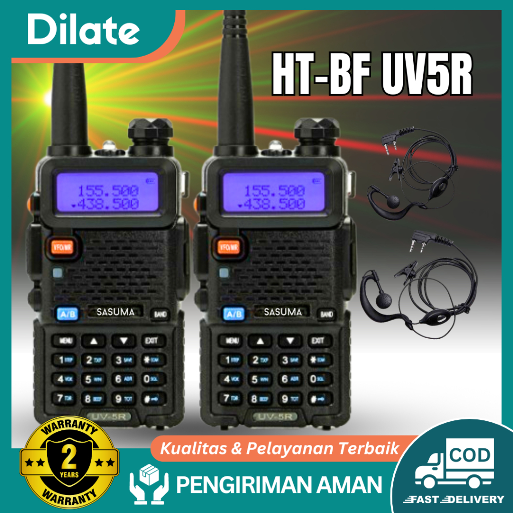 Jual HT UV5R 2800 MAH UV 5R UV-5R 8 Watt W VHF UHF Dualband Dual band | Shopee Indonesia