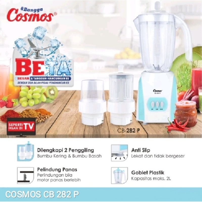 Jual BATAM - COSMOS CB282P CB 282 P CB282AP CB 282 AP blender 3 in 1 ...