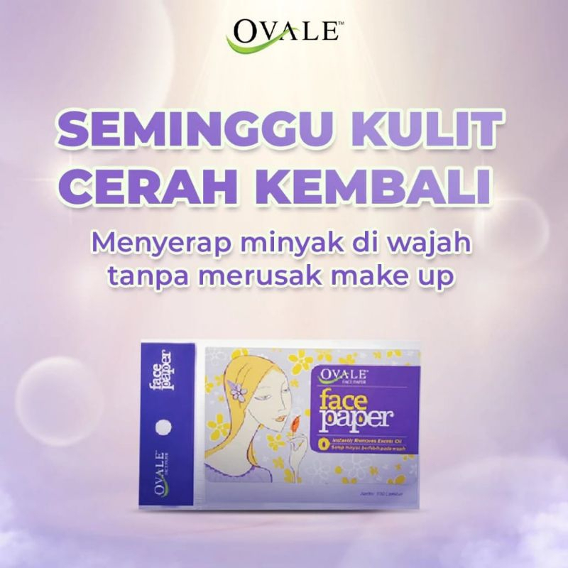 Jual OVALE Face Paper Oil Control | Kertas Minyak KINO | Shopee Indonesia
