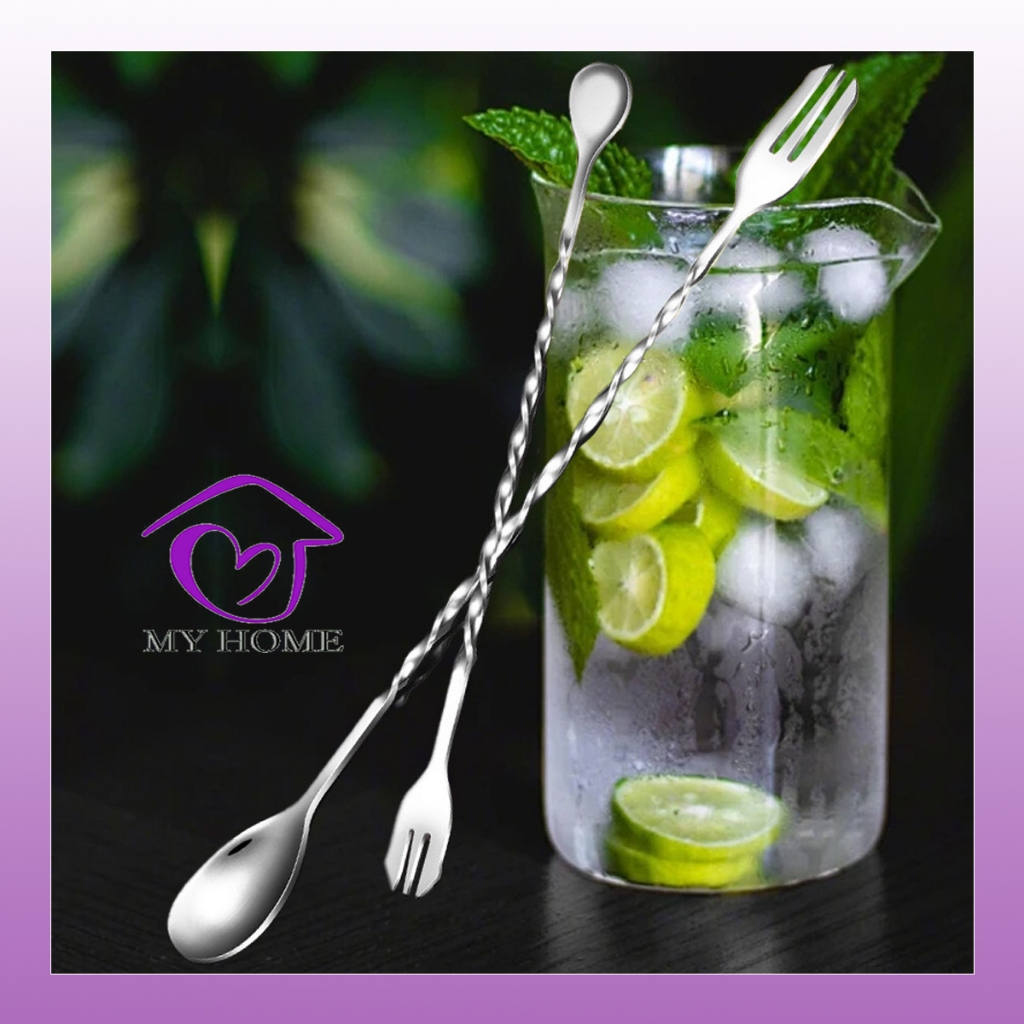 Jual MYH Sendok Panjang | Sendok Bar | Long Bar Spoon | Cocktail Spoon ...