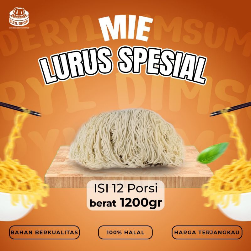 Jual Mi bulat Sepesial Telur Ayam | Untuk Mi Ayam, Bakmi dll | Isi 12 ...