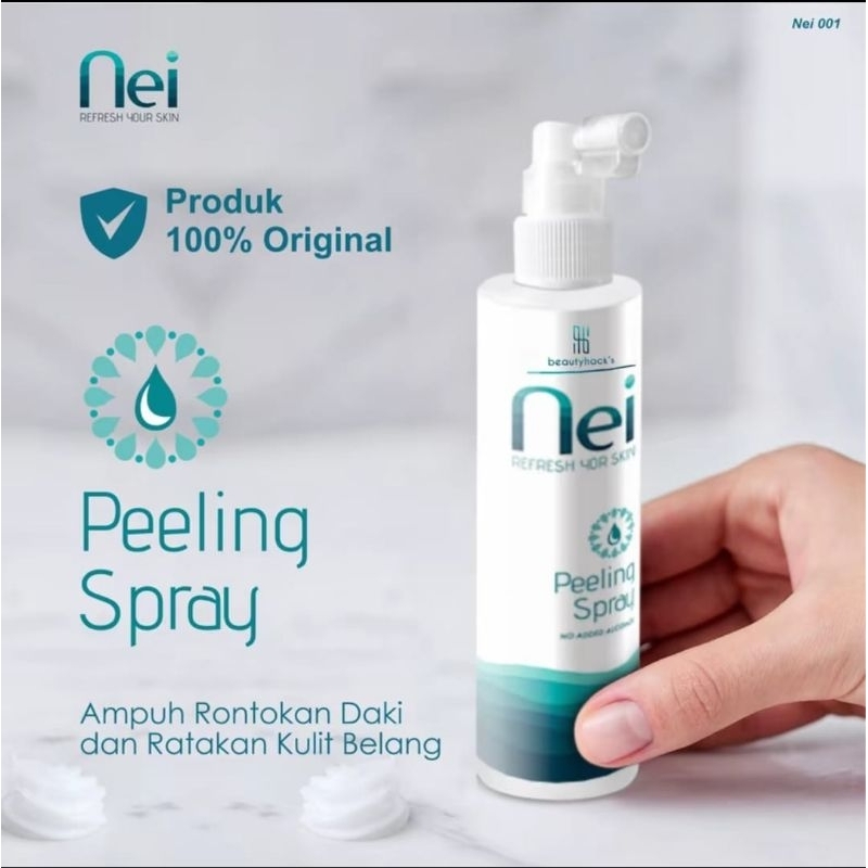 Jual Nei Peeling Spray Penghilang Daki Menbadel Dan Membantu Mengangkat ...