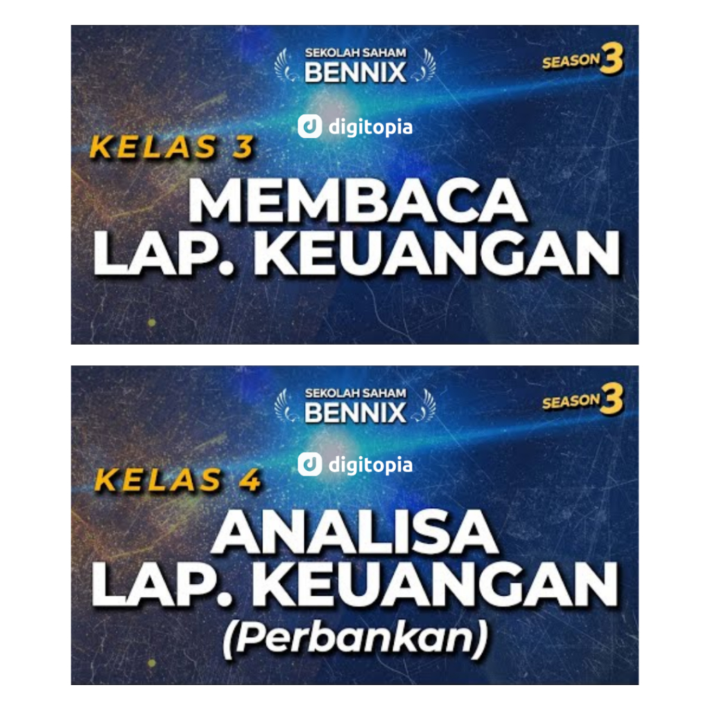 Jual Kelas Sekolah Saham Bennix | Workshop Value Investing | Shopee ...