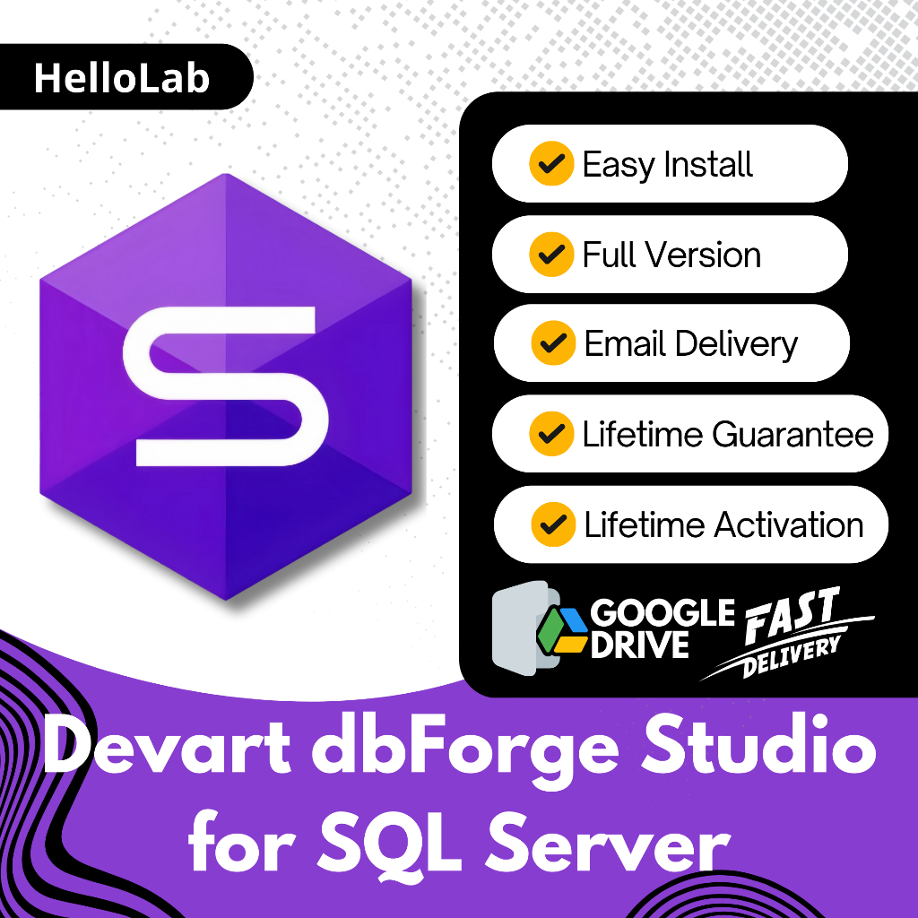 Jual Devart dbForge Studio for SQL Server Enterprise 2024 6.6.5 Full ...