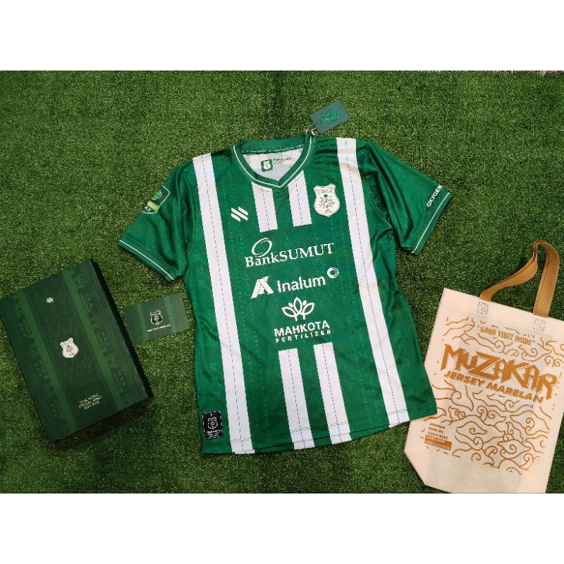 Jual PSMS HOME HIJAU ORIGINAL PLAYER ISSUE Northon 2024/2025 | Shopee Indonesia