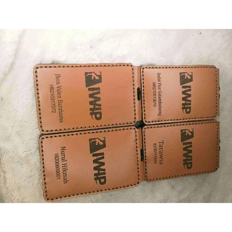 Jual ID CARD KULIT CUSTOM IWIP | Shopee Indonesia