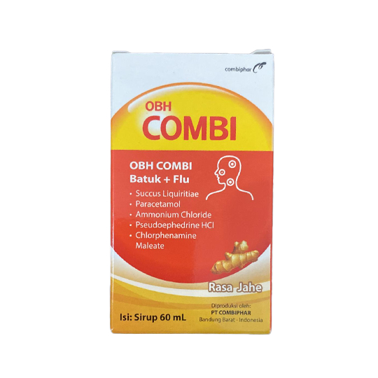 Jual OBH COMBI PLUS BATUK FLU JAHE SIRUP 60 ML/5 BOTOL | Shopee Indonesia