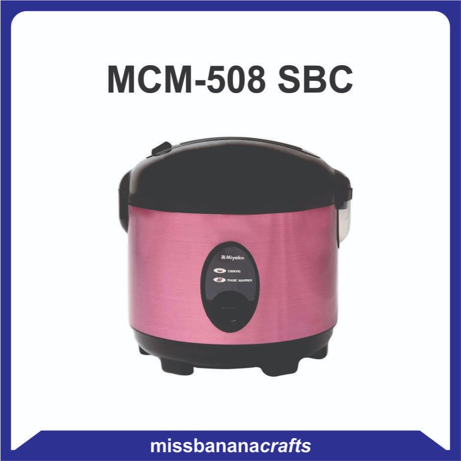 Jual RICE COOKER MIYAKO MCM-508 SBC 1,8 LITER GARANSI RESMI | Shopee ...