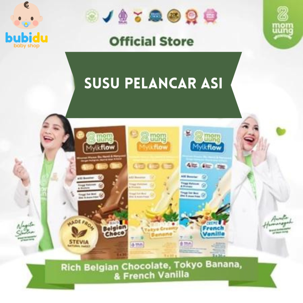Jual MOM UUNG Susu Mylkflow Asi Booster | Milkflow Momuung M Moom Uung ...