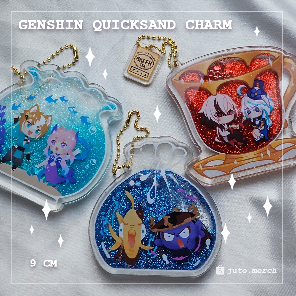 Jual GENSHIN IMPACT QUICKSAND CHARM (FAN MERCH) | Shopee Indonesia