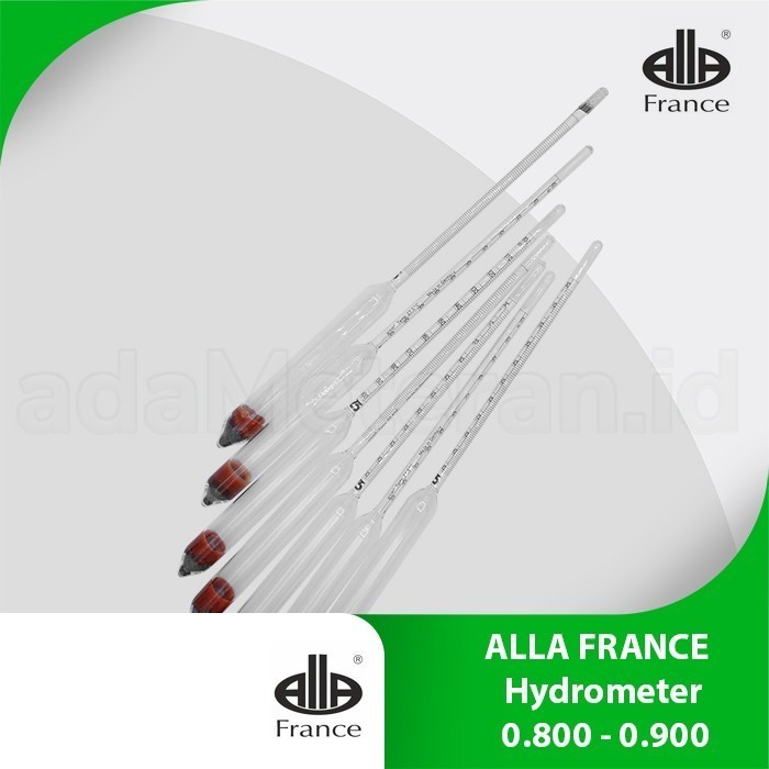 Jual Alla France Density General Hydrometer Solar 0.800-0.900 Alat Ukur ...
