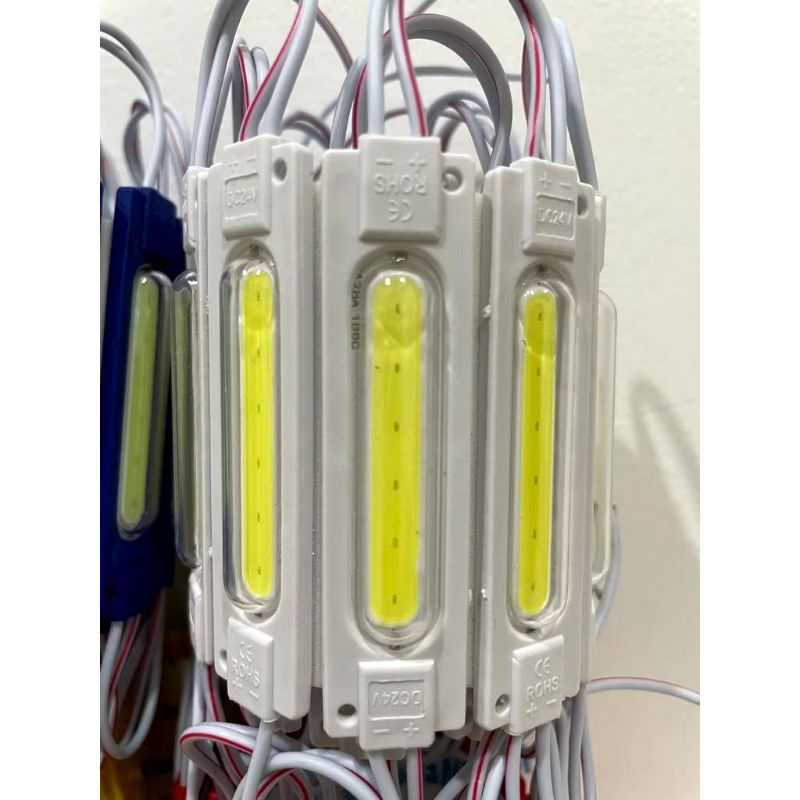 Jual Lampu LED Strip Modul COB Neon 6 Mata 24V DC 3 Watt Cahaya Putih ...