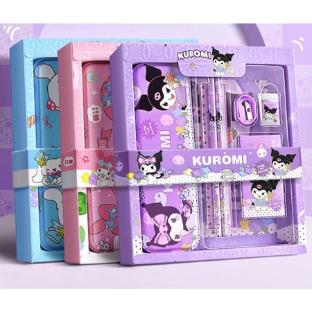 Jual KOTAK TEMPAT PENSIL CRAYON ANAK SET 7 IN 1 KUROMI / KOTAK PENSIL ...