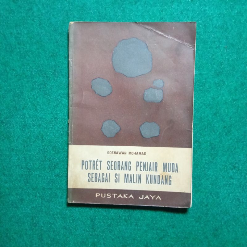Jual Potret Seorang Penjair Muda sebagai Si Malin Kundang - Goenawan ...