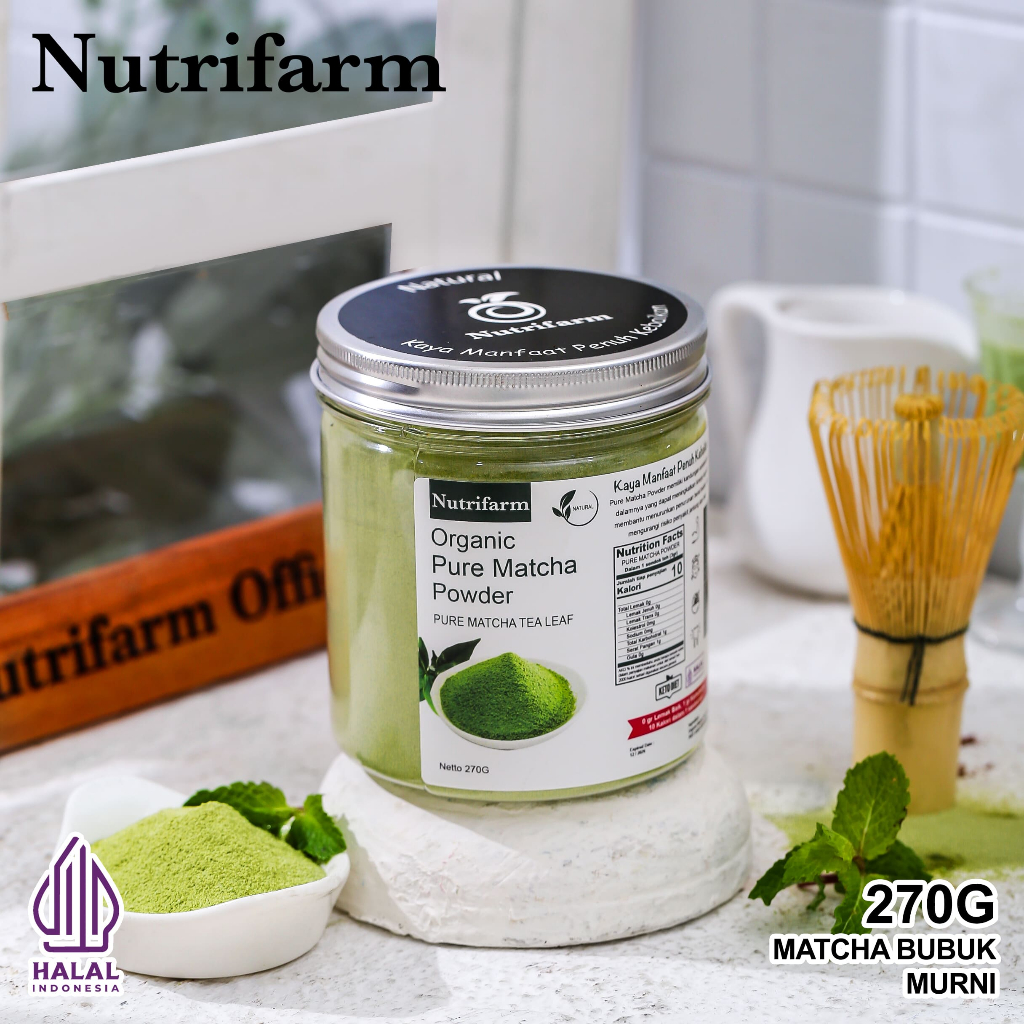 Jual Nutrifarm Matcha Powder 270g | Shopee Indonesia
