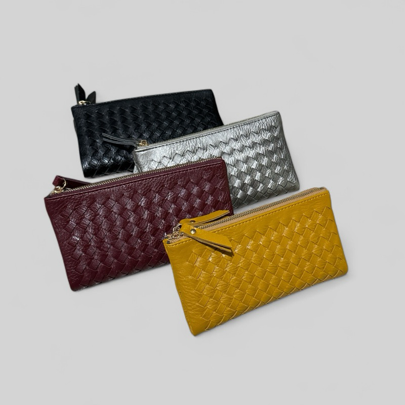 Jual Dompet Panjang Anyaman SV (A32#) | Shopee Indonesia