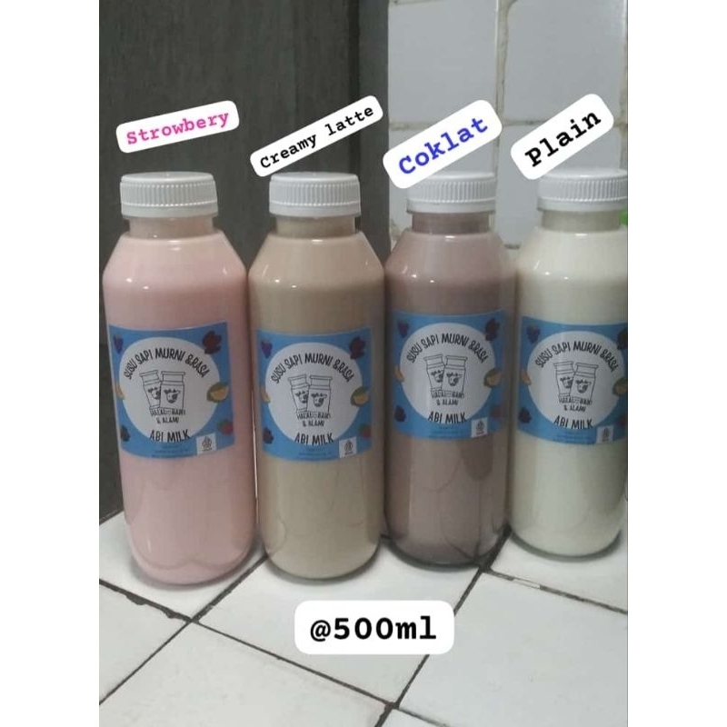 Jual susu sapi asli murni dikirim hangat @500ml | Shopee Indonesia