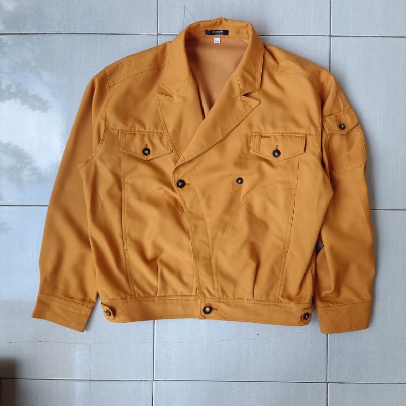 Jual Jaket Vintage Racing Danbird double kerah model Ramones | Shopee ...