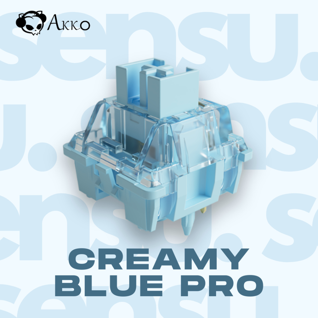 Jual Akko V3 Creamy Blue Pro Switch - Tactile | Shopee Indonesia