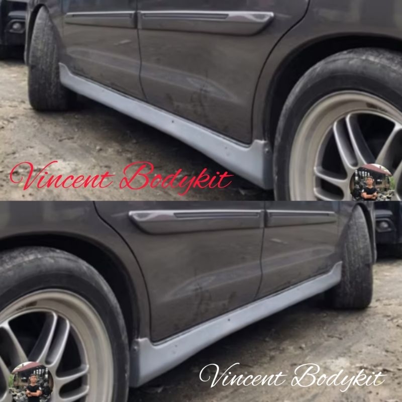 Jual Sideskirt kijang innova tipe V Side skirt bodykit Samping kiri ...
