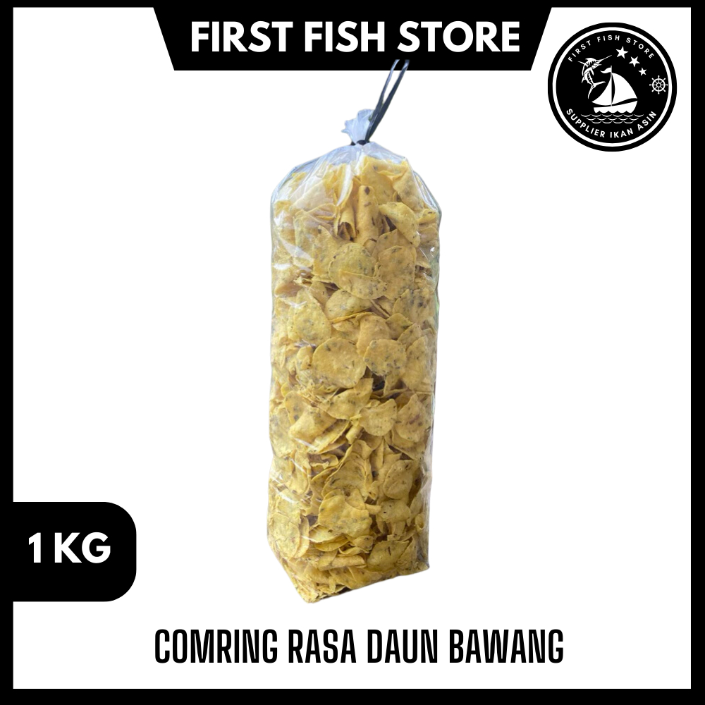 Jual Comring Daun Bawang 1 Kg Khas Ciamis: Camilan Renyah dan Gurih ...