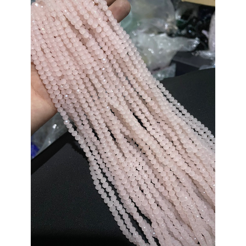 Jual manik CEKO BAKPAO pink doff 2mm 4mm 6mm 8mm | Shopee Indonesia