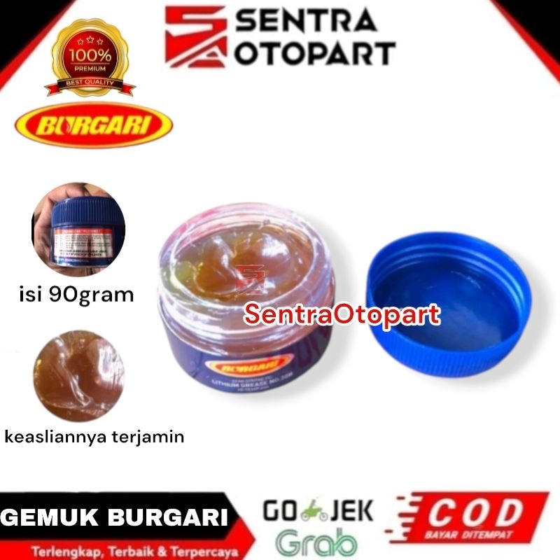 Jual Gemuk grease burgari lithium untuk mesin 90 gram | Shopee Indonesia
