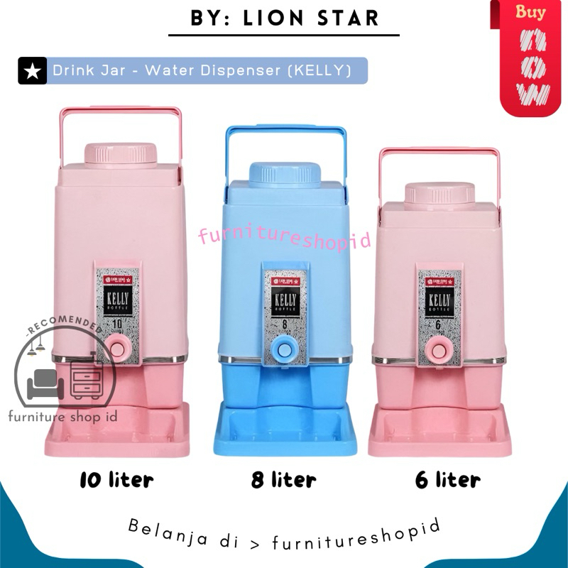 Jual Lion Star - Kelly Bottle 6, 8, 10 Liter - Water Dispenser Hot And ...