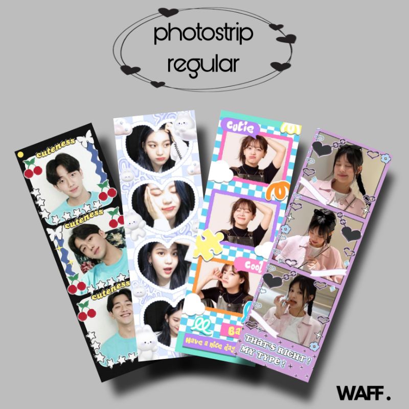 Jual Cetak Foto Custom Photostrip Foto Strip Request | Shopee Indonesia