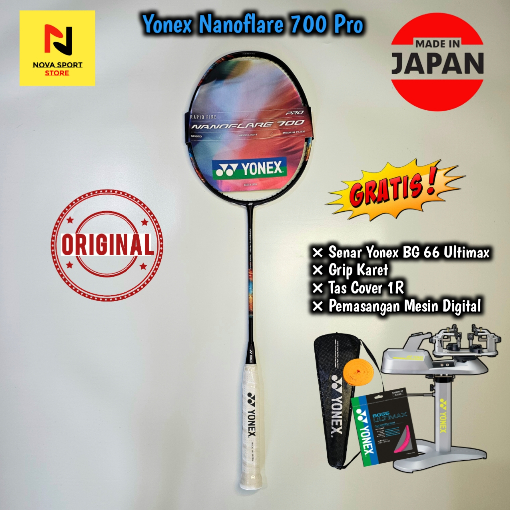 Jual Yonex Raket Badminton Nanoflare 700 Pro | Shopee Indonesia
