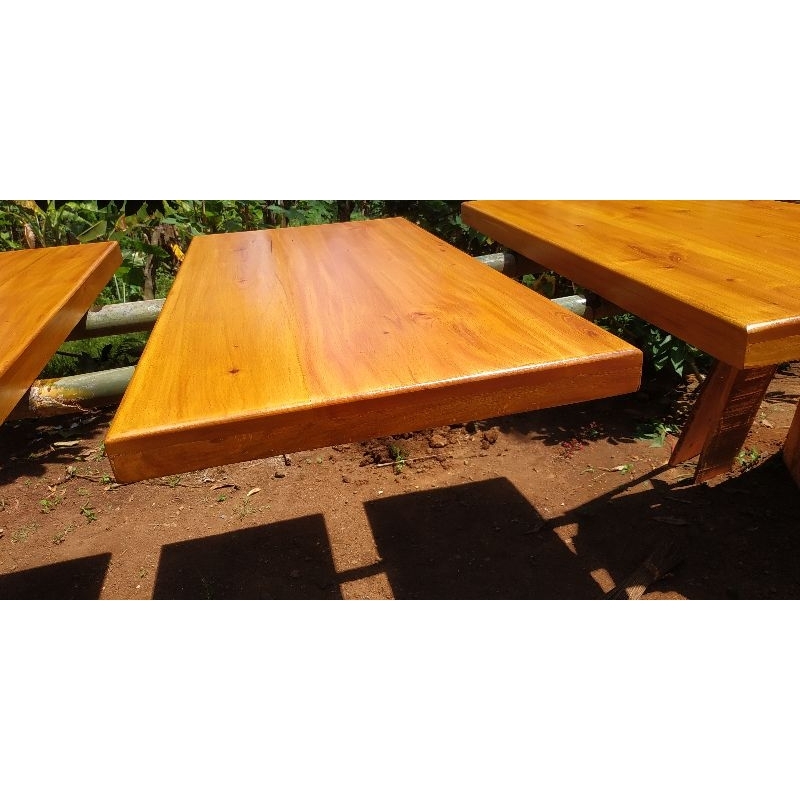 Jual papan kayu daun meja top table full 150x75x6cm full | Shopee Indonesia