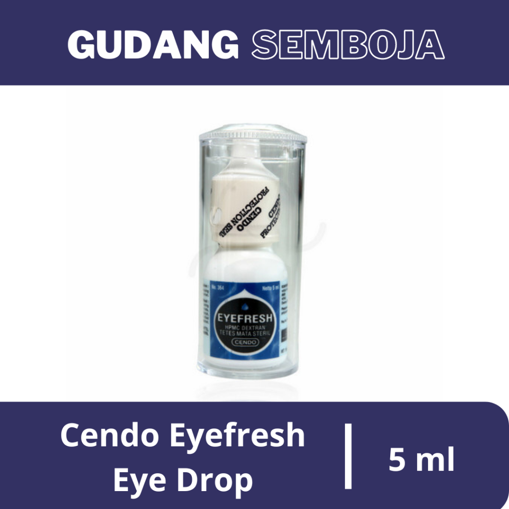 Jual Cendo Eyefresh Eye Drop 5 ml / Obat Tetes Mata Kering | Shopee ...