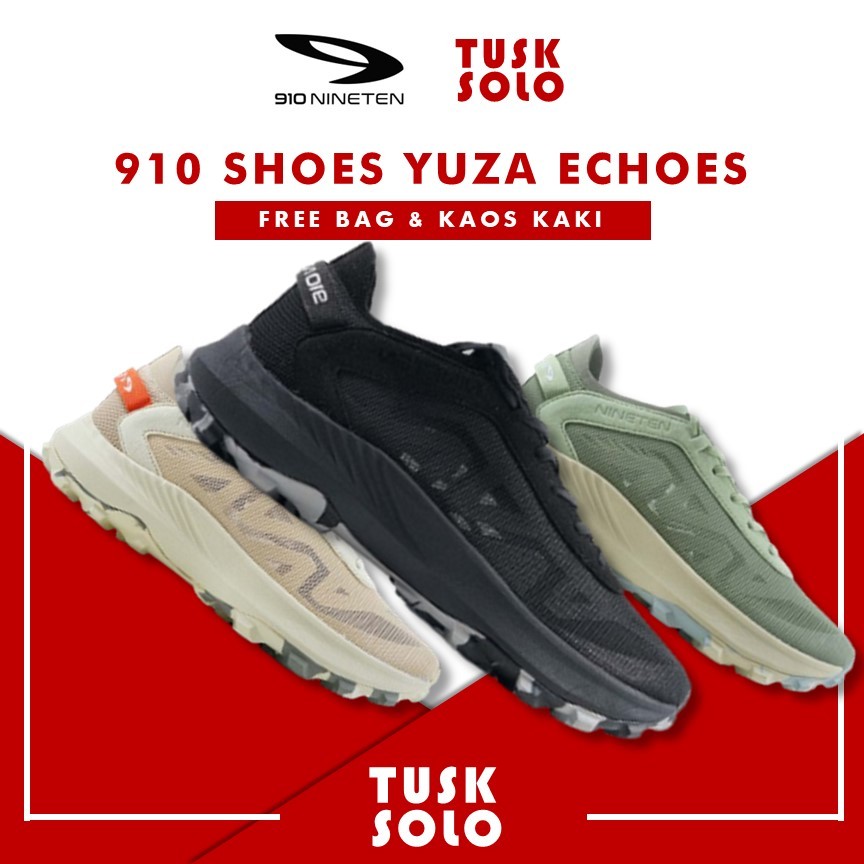 Jual Sepatu 910 Yuza Echoes Original Sepatu Sport Nineten Trail Running ...