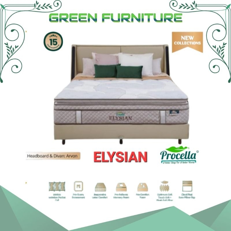 Jual springbed procella ELYSIAN matras kasur springbed original ...