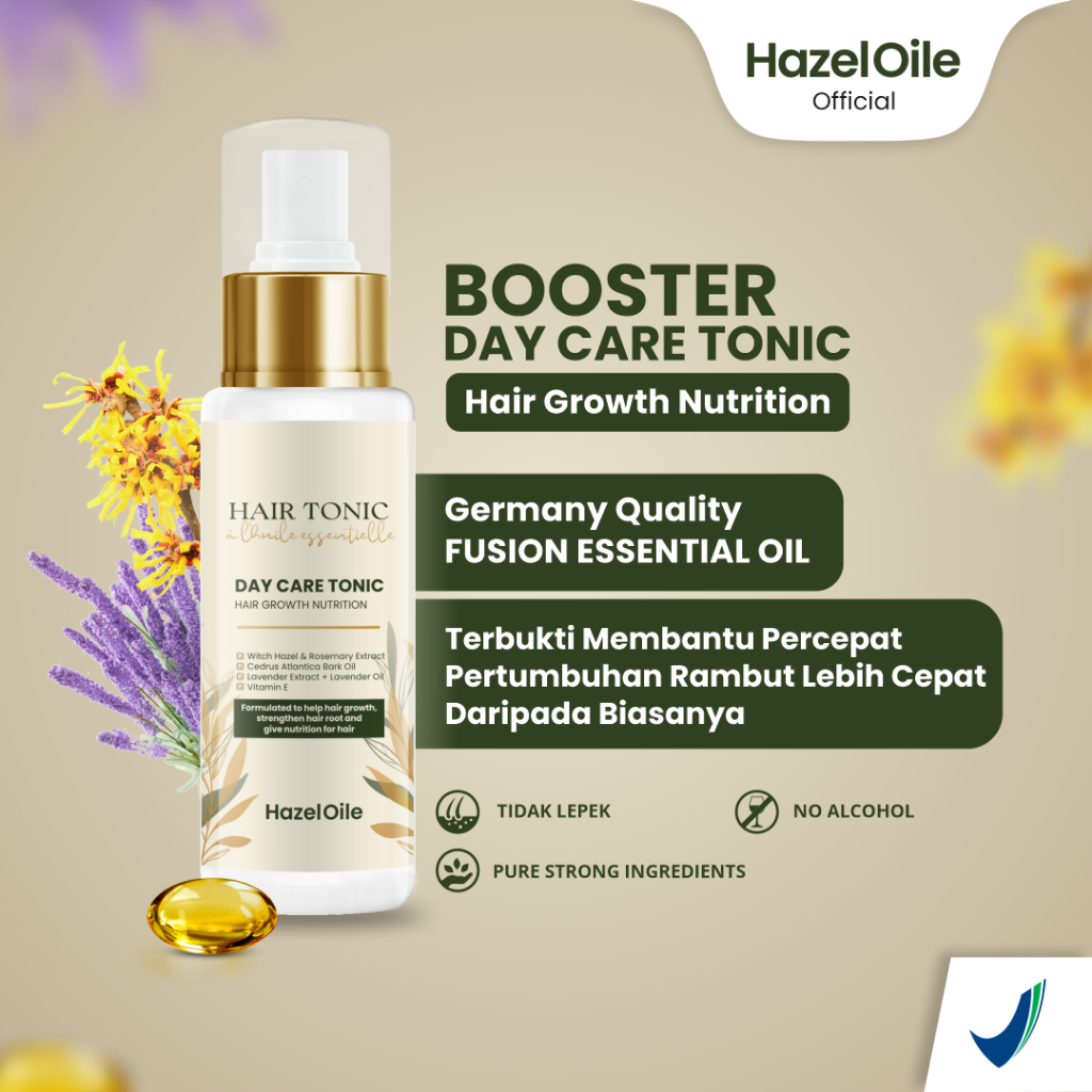 Jual HazelOile Booster Tonic DCT - Day Care Booster Penumbuh Rambut ...